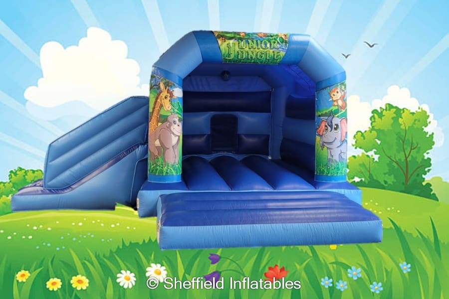 Jungle Bouncy Castle Combo - Bouncy Castle Hire, Soft Play Hire in ...