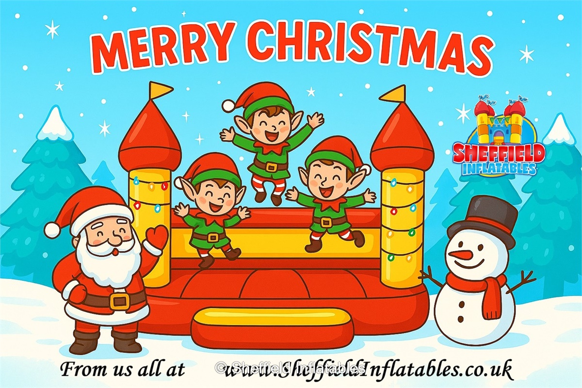 Merry Christmas and Happy New year 2025-26 - Bouncy Castle Hire, Soft ...