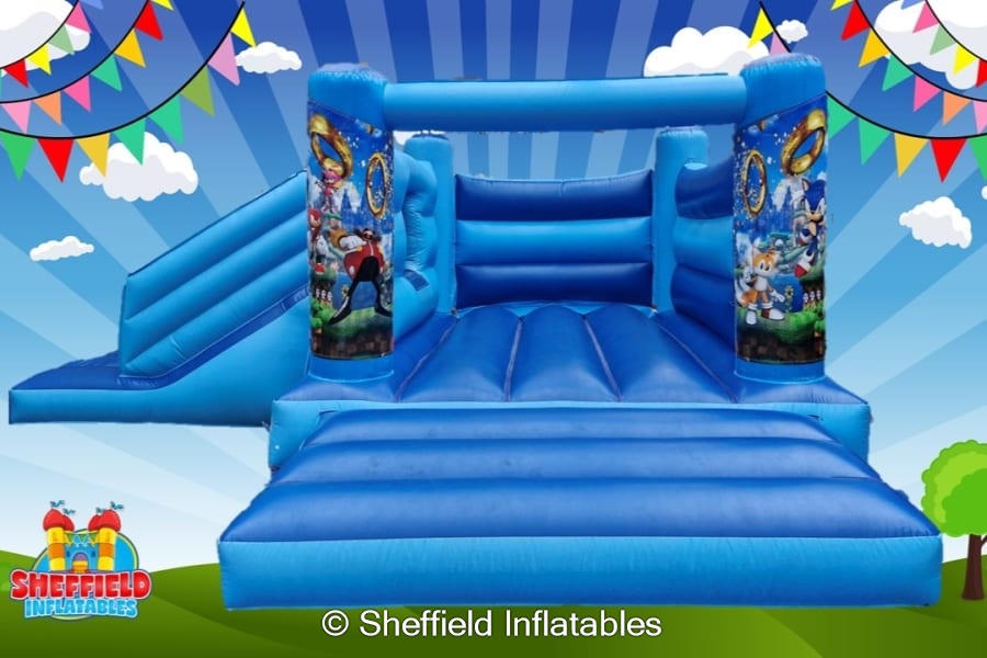 Sonic Bouncy Castle Hire - Low Height